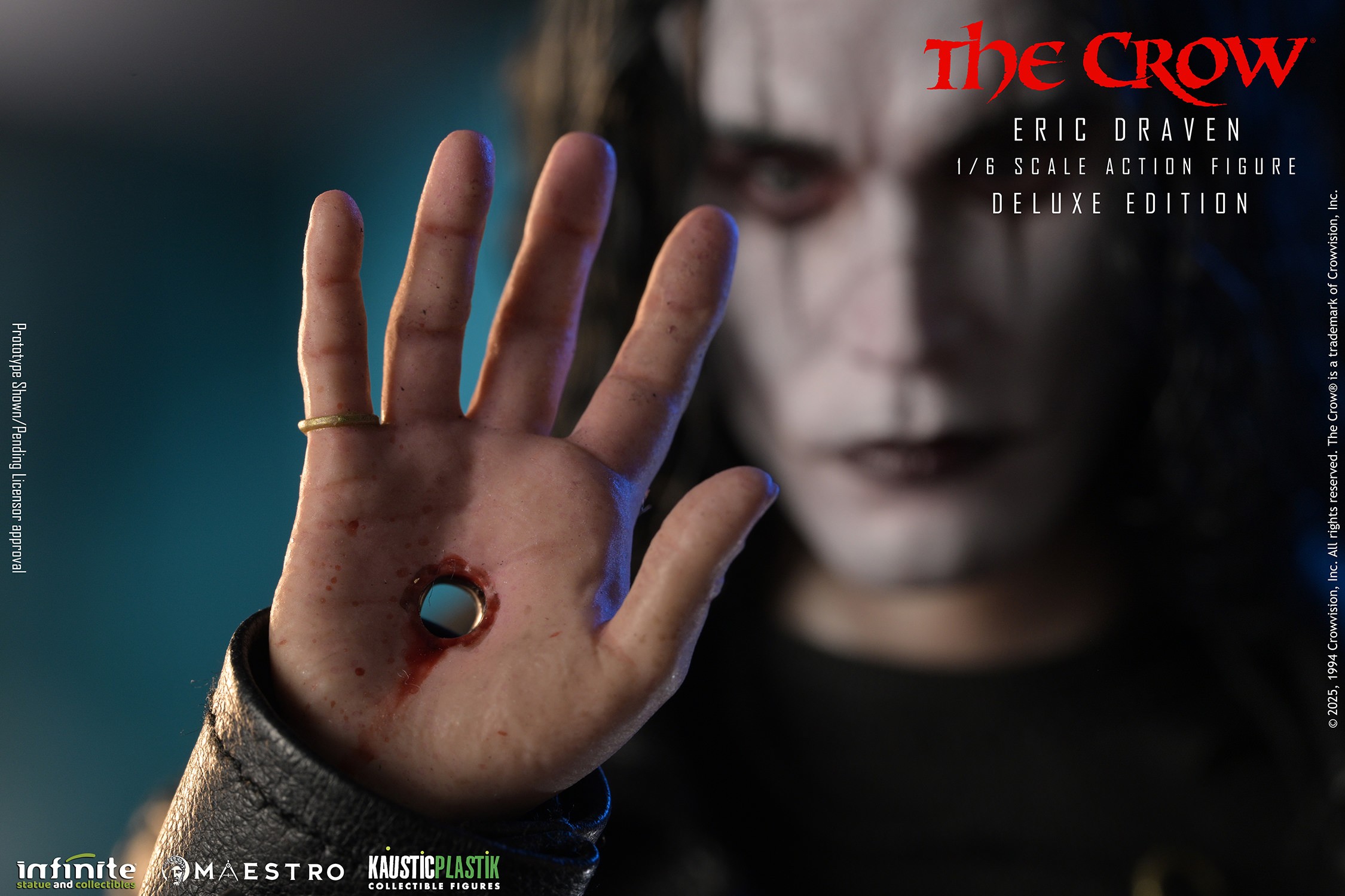 The Crow - Eric Draven (Exclusive Edition) Sixth Scale Figure ...
