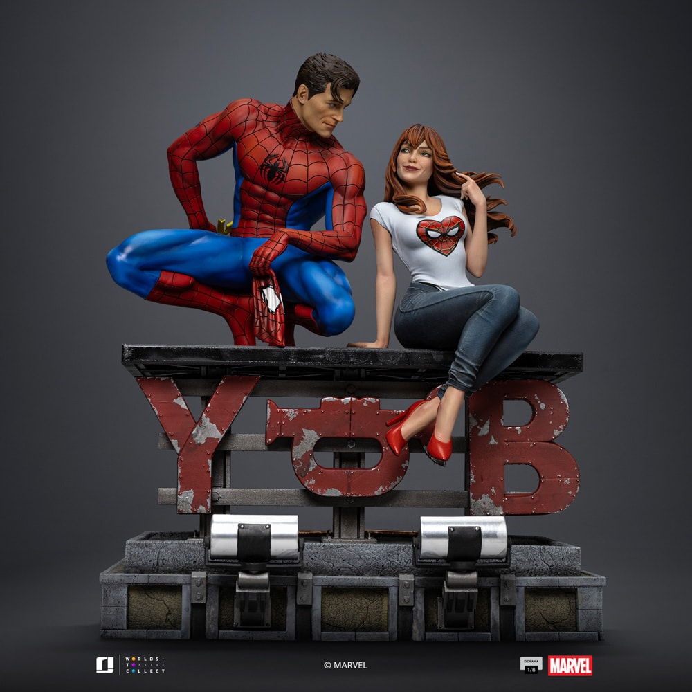 Spider-Man and MJ Diorama by Iron Studios | Sideshow Collectibles