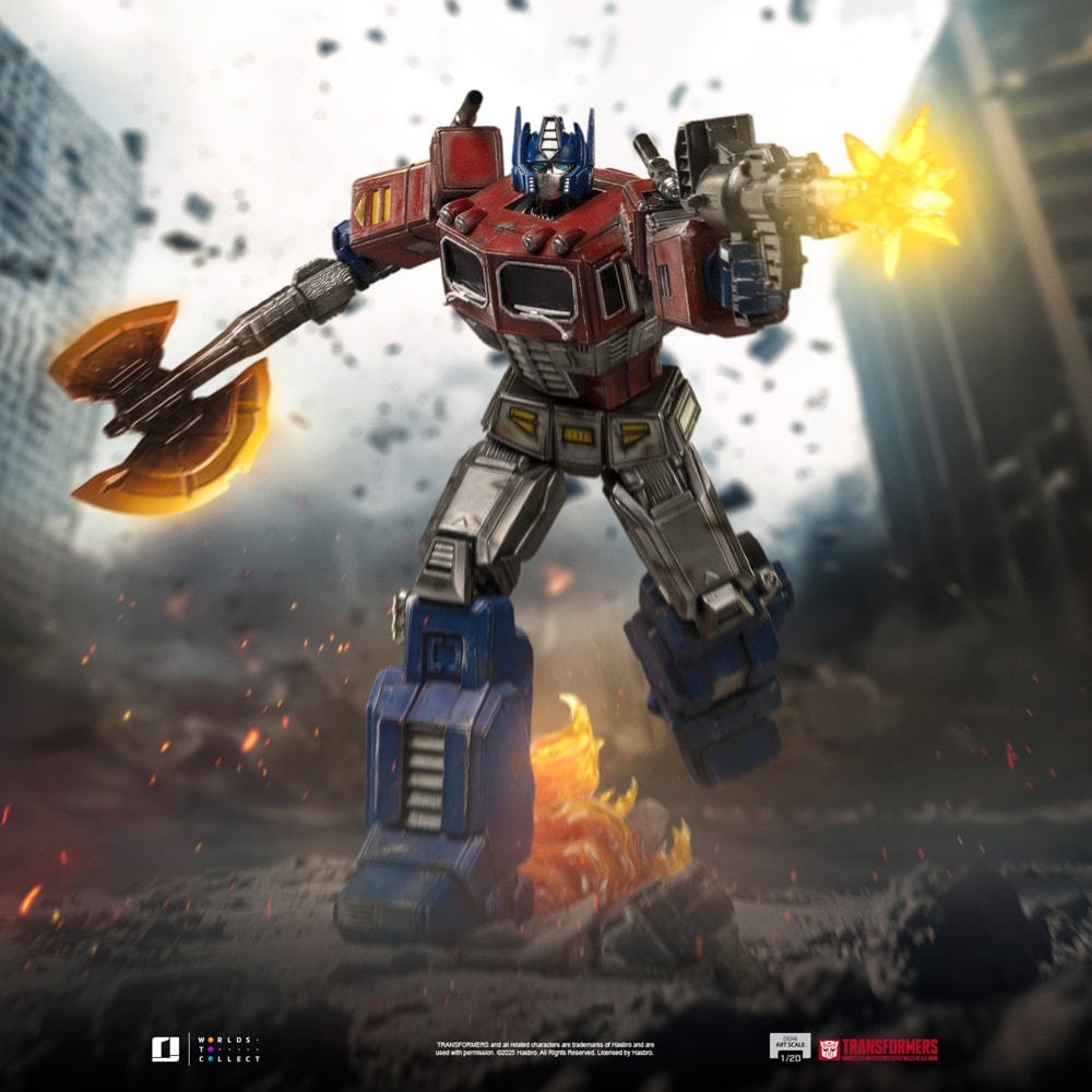 Optimus Prime 1:20 Scale Statue by Iron Studios | Sideshow Collectibles