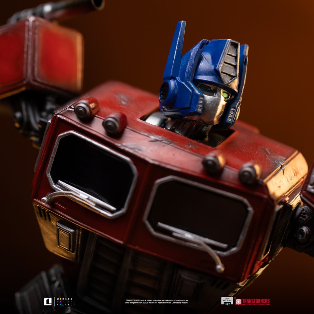 Optimus Prime 1:20 Scale Statue by Iron Studios | Sideshow Collectibles