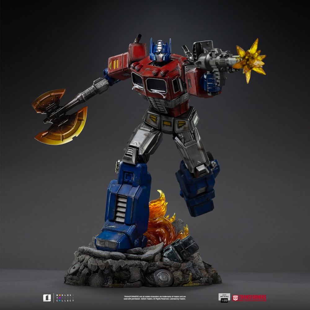 Optimus Prime 1:20 Scale Statue by Iron Studios | Sideshow Collectibles