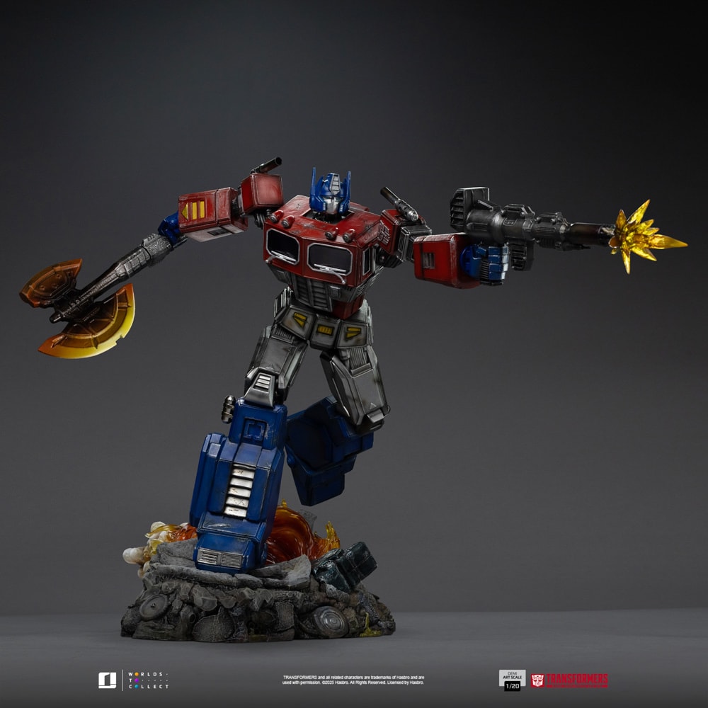Optimus Prime 1:20 Scale Statue by Iron Studios | Sideshow Collectibles