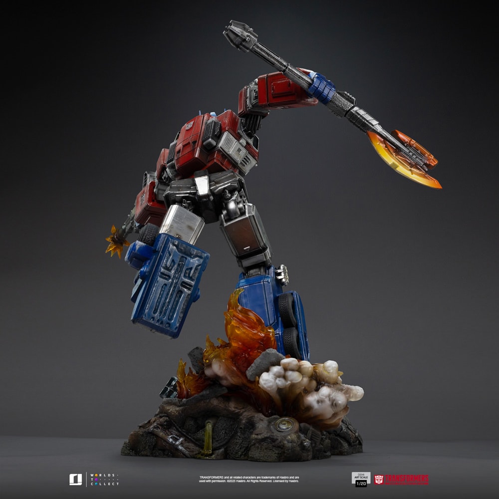 Optimus Prime 1:20 Scale Statue by Iron Studios | Sideshow Collectibles