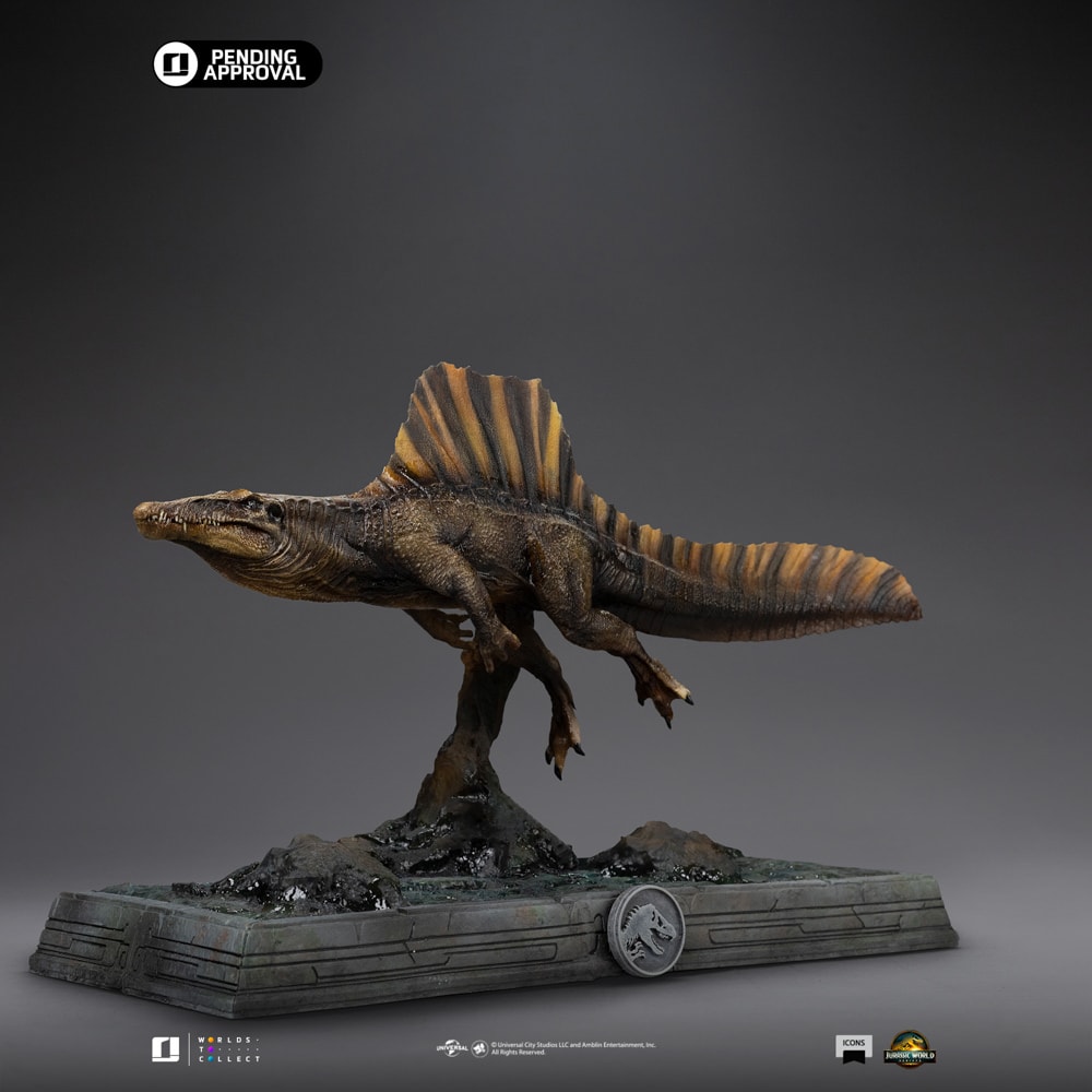 Spinosaurus Icons Statue by Iron Studios | Sideshow Collectibles