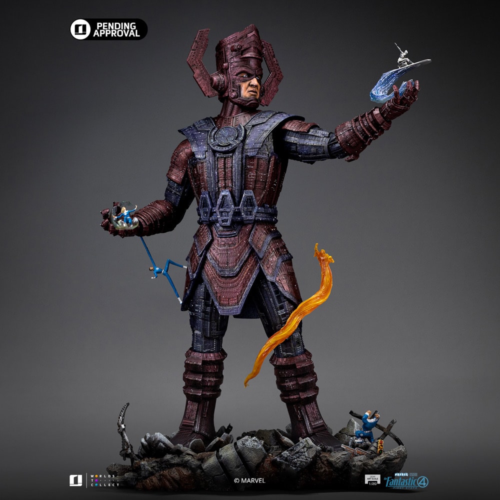 Galactus Deluxe 1:20 Demi Art Scale Diorama Statue by Iron Studios ...