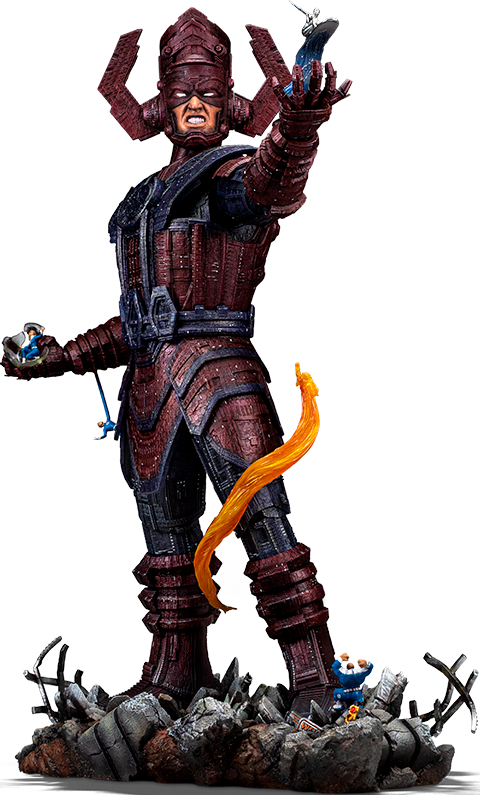 Galactus Deluxe 1:20 Demi Art Scale Diorama Statue by Iron Studios ...