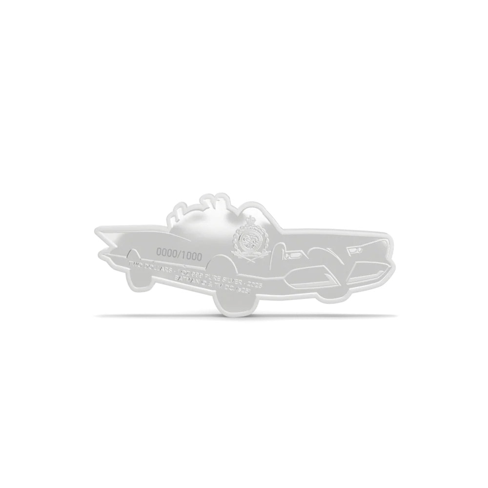 Batmobile Silver Collectible by Agoro | Sideshow Collectibles