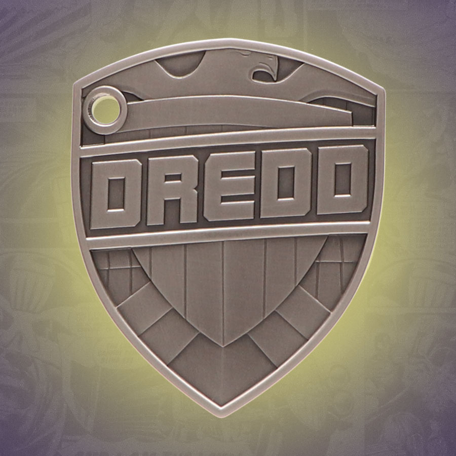 2000 AD - Judge Dredd Badge 2025 Silver Collectible by 101 Collectibles ...