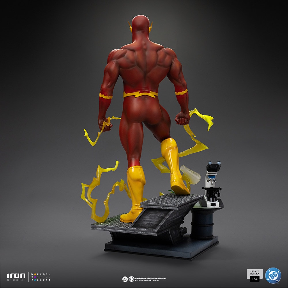 The Flash Legacy Replica Quarter Scale Statue by Iron Studios ...