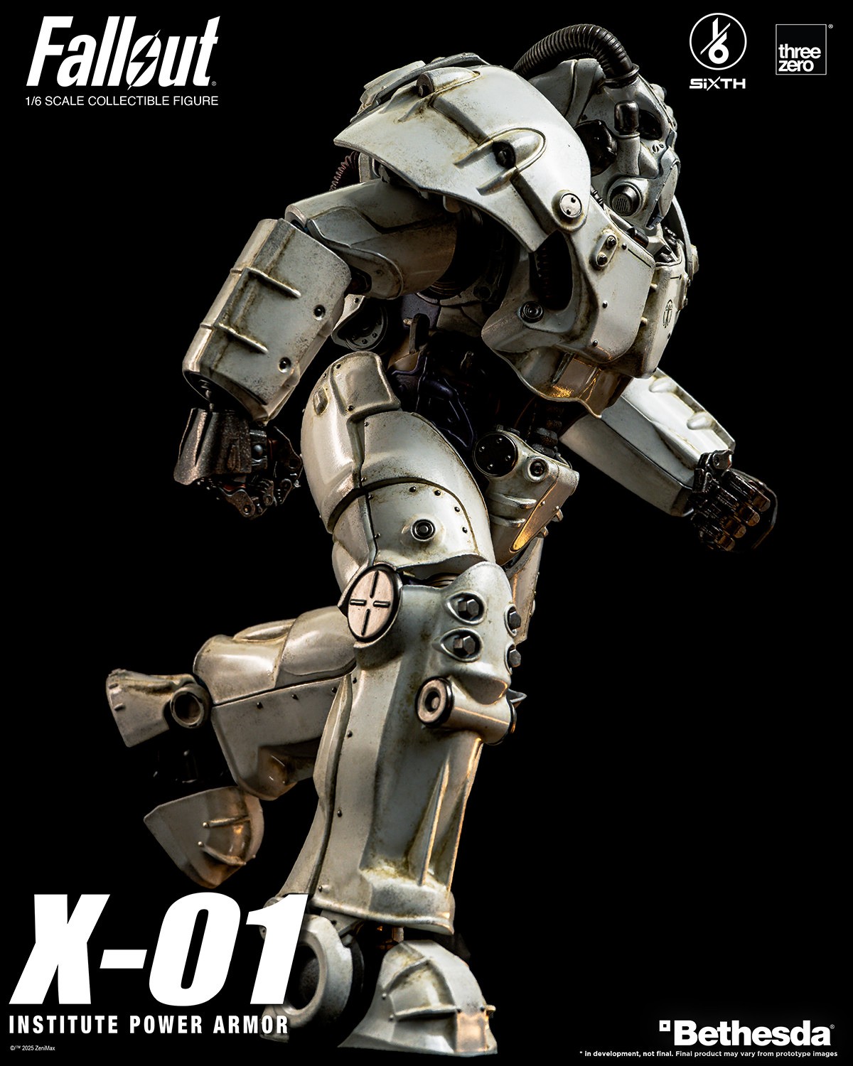 X-01 Institute Power Armor Sixth Scale Figure by Threezero | Sideshow ...