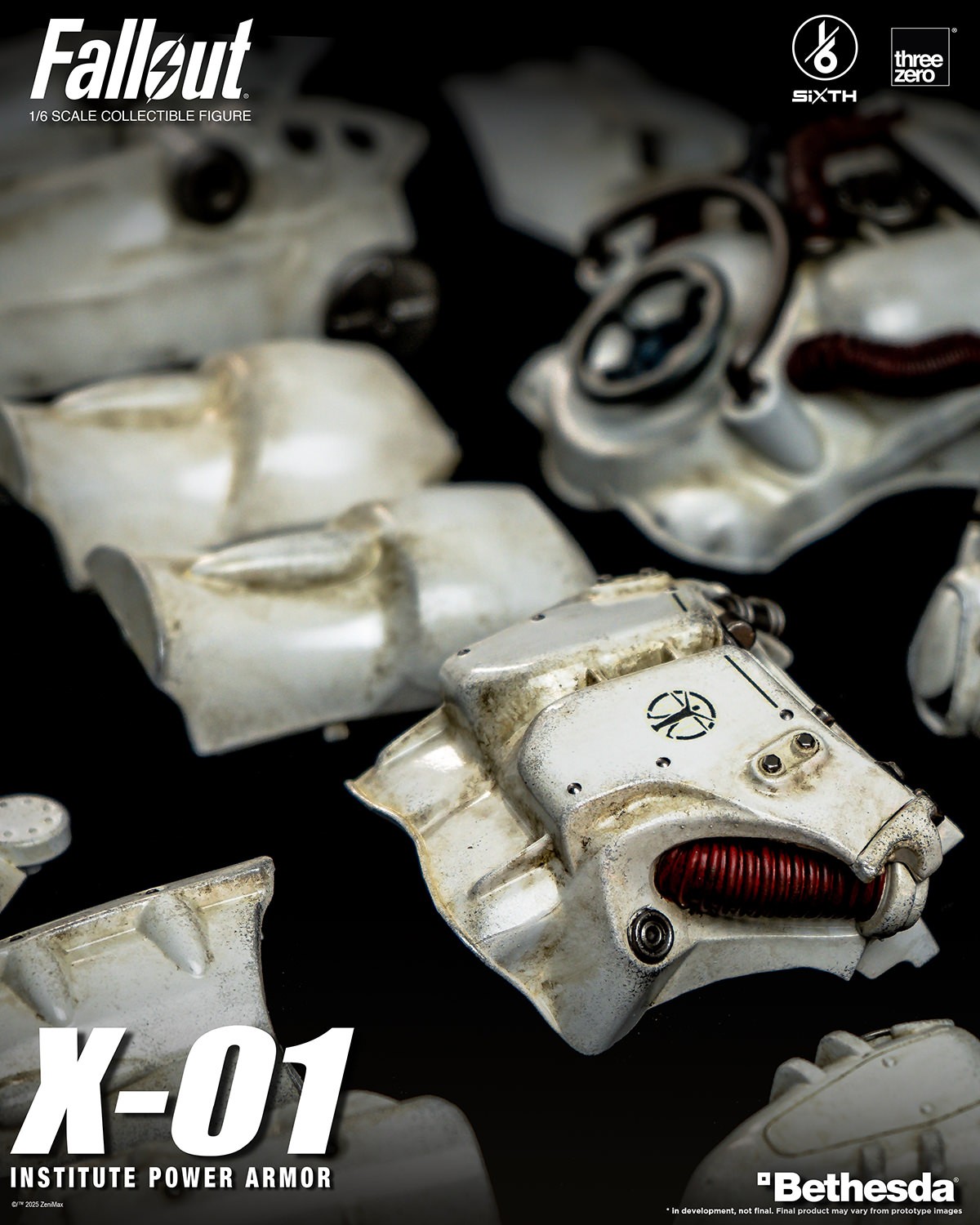 X-01 Institute Power Armor Sixth Scale Figure by Threezero | Sideshow ...