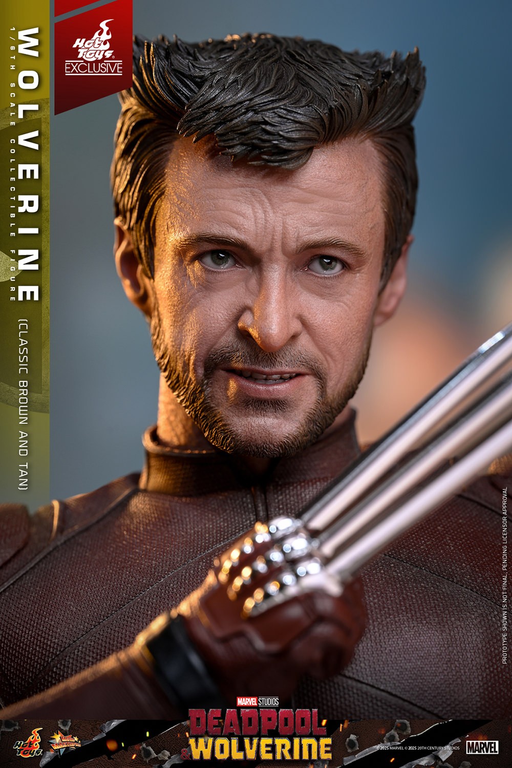 Wolverine (Classic Brown and Tan) Sixth Scale Figure by Hot Toys ...