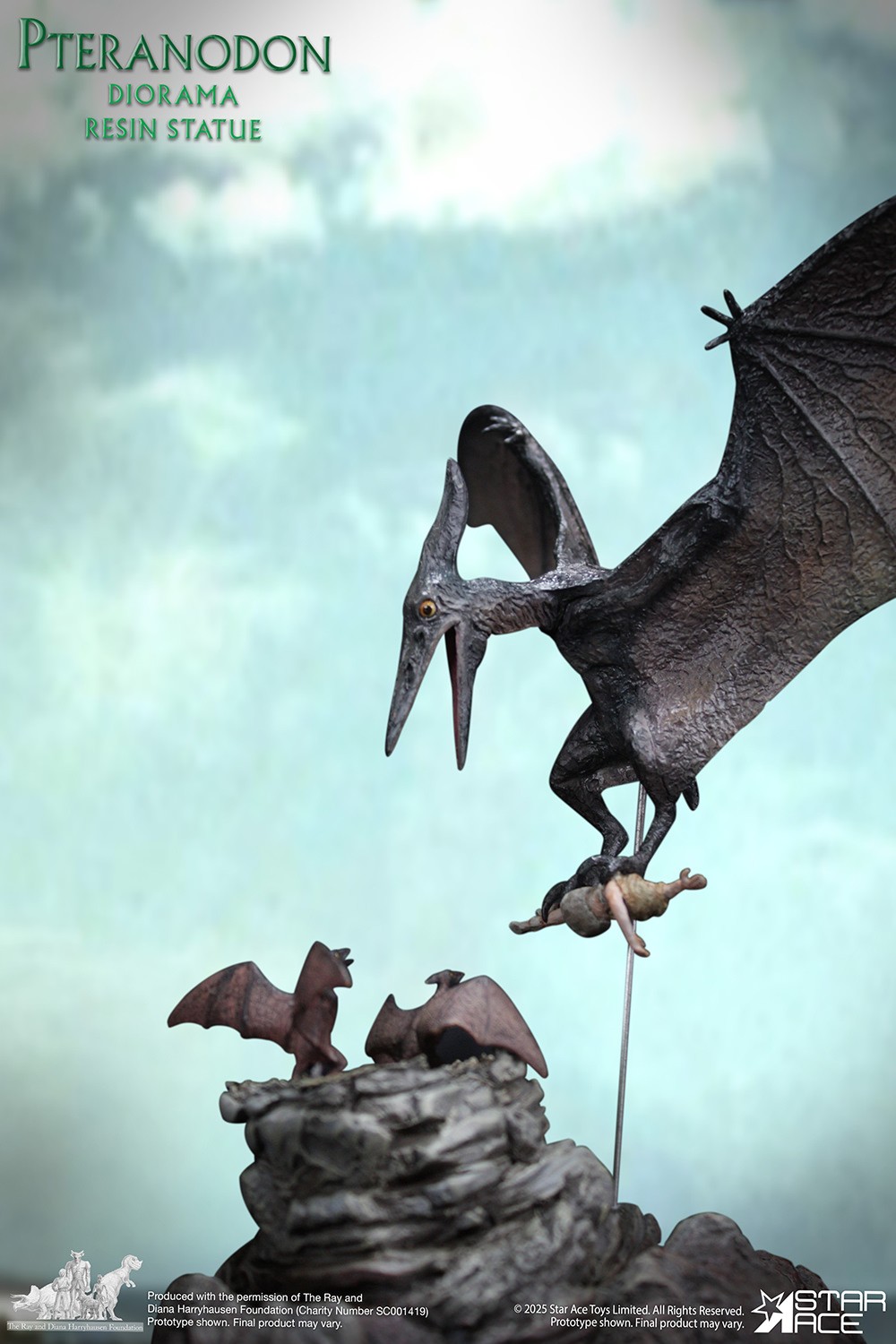 Pteranodon Attack Scene Diorama by Star Ace Toys | Sideshow Collectibles