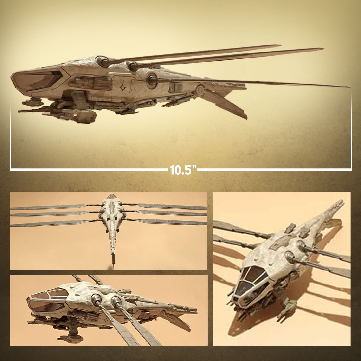 Dune Ornithopter Collectible Figure by Insight Editions | Sideshow ...