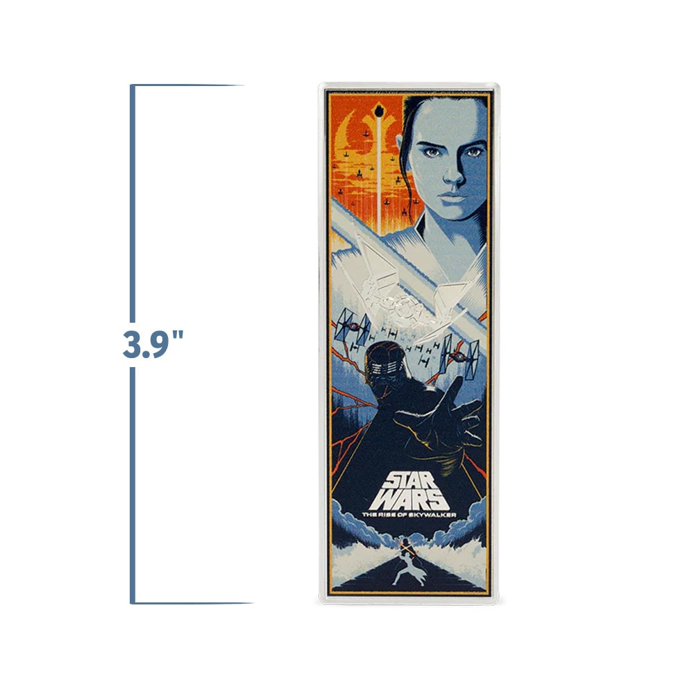 The Rise of Skywalker™ Movie Poster Silver Collectible by Agoro ...