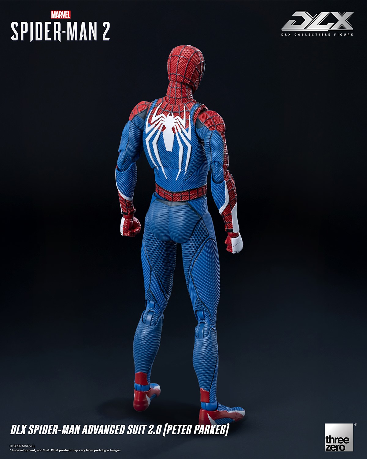 DLX Spider-Man Advanced Suit 2.0 (Peter Parker) by Threezero | Sideshow ...