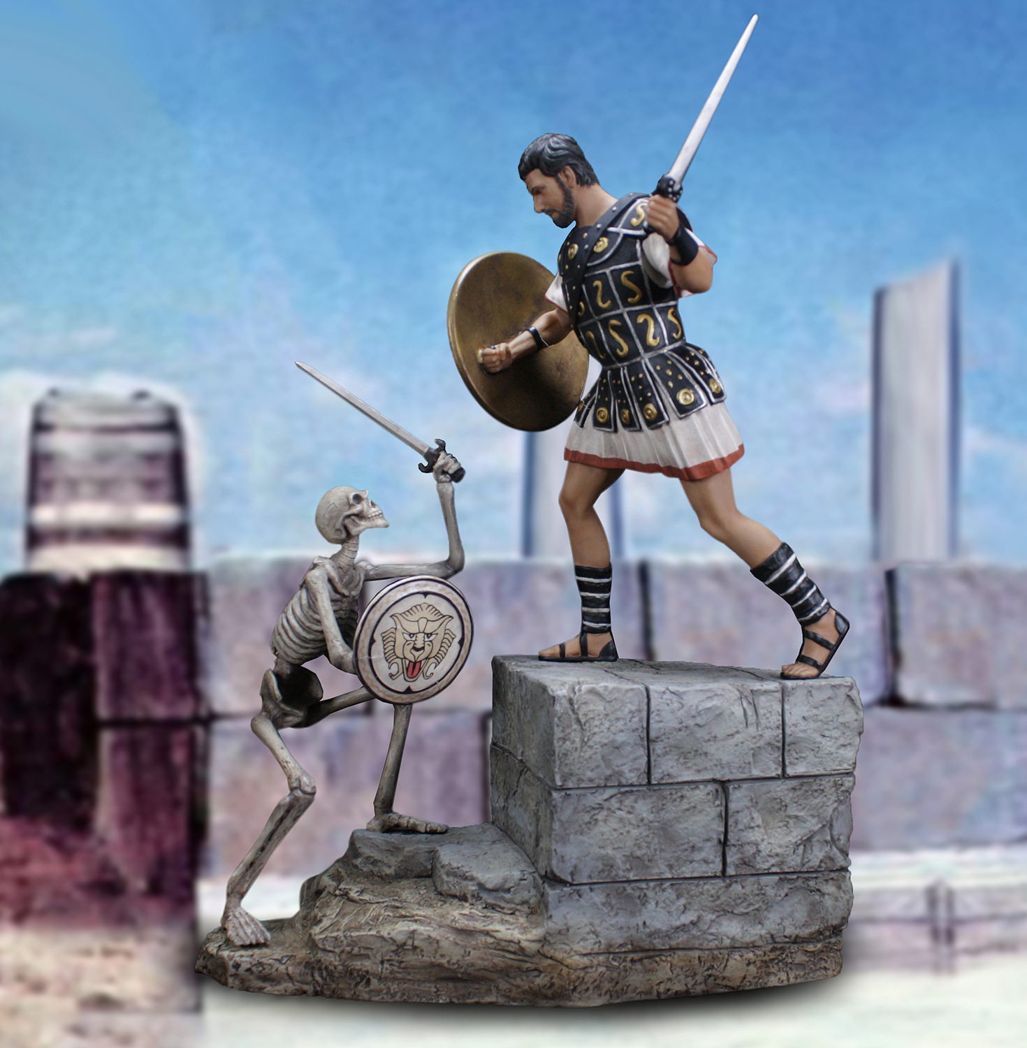 Skeleton Battle Scene 1:8 Scale Diorama by Star Ace Toys | Sideshow ...