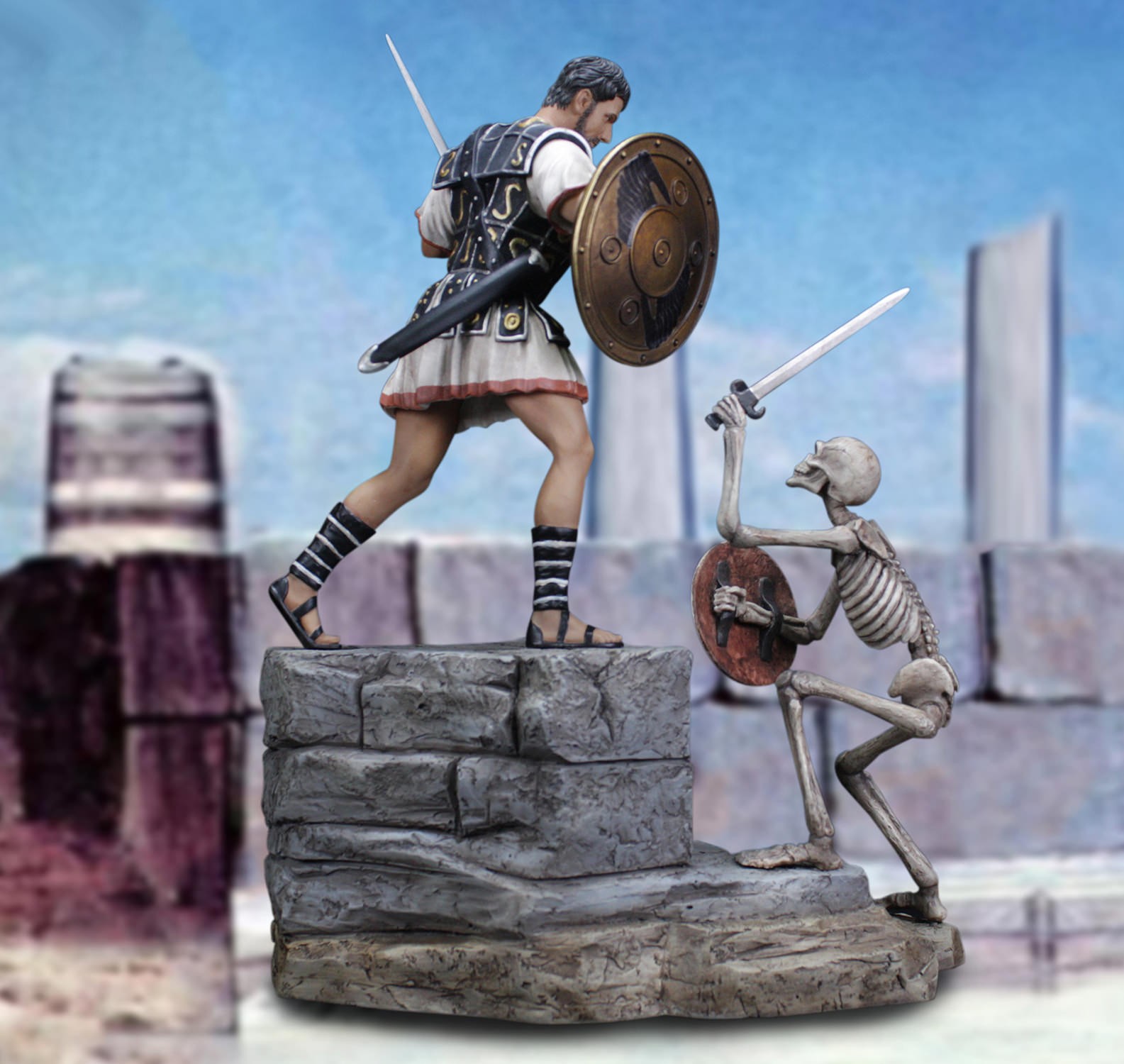 Skeleton Battle Scene 1:8 Scale Diorama by Star Ace Toys | Sideshow ...