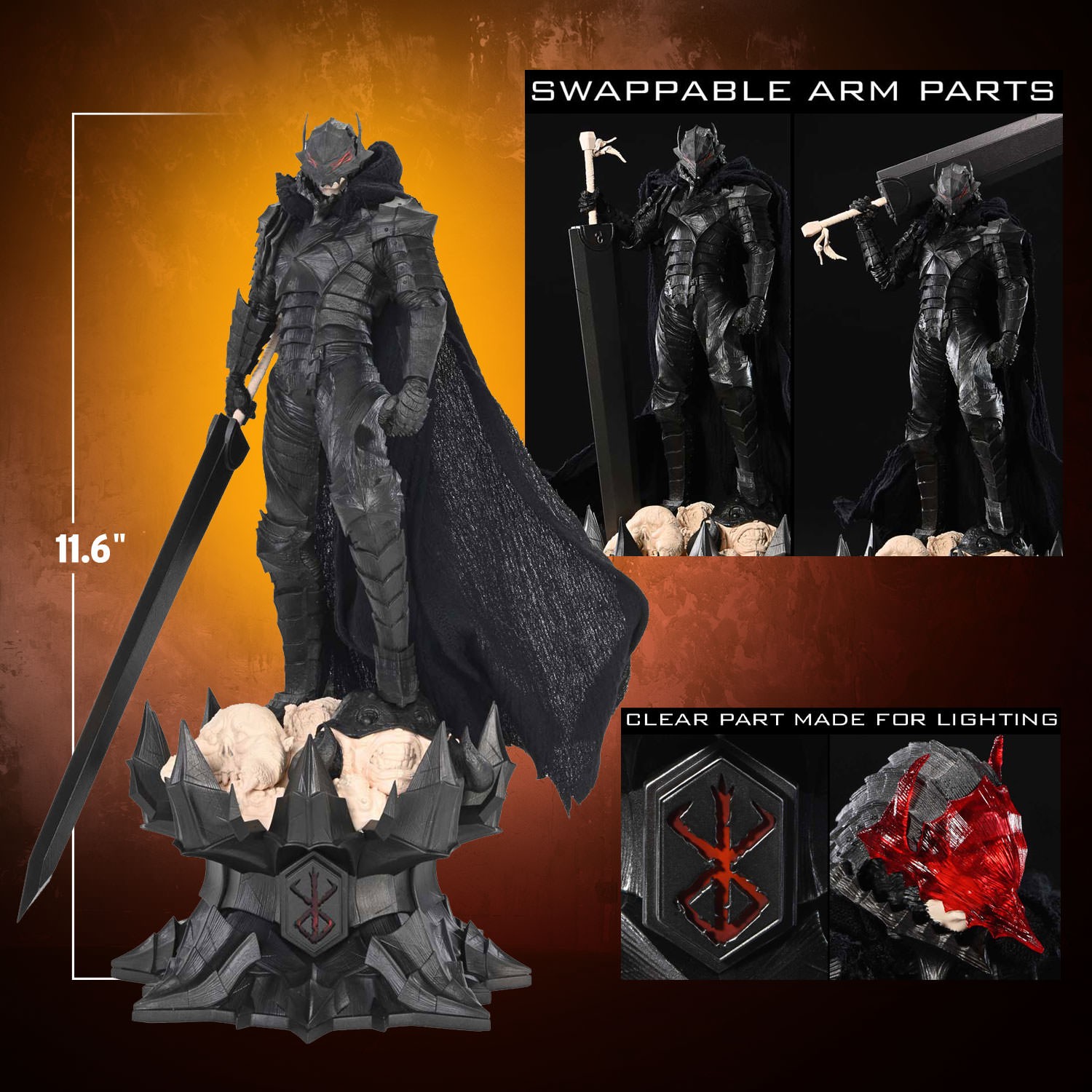 Guts Berserker Armor "Rage" (Plastic Model Kit) by Prime 1 Studio ...