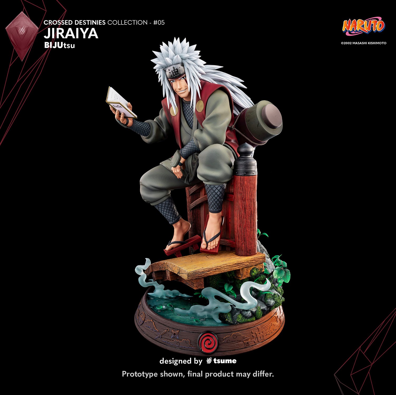 Jiraiya BIJUtsu Statue by Tsume Art | Sideshow Collectibles