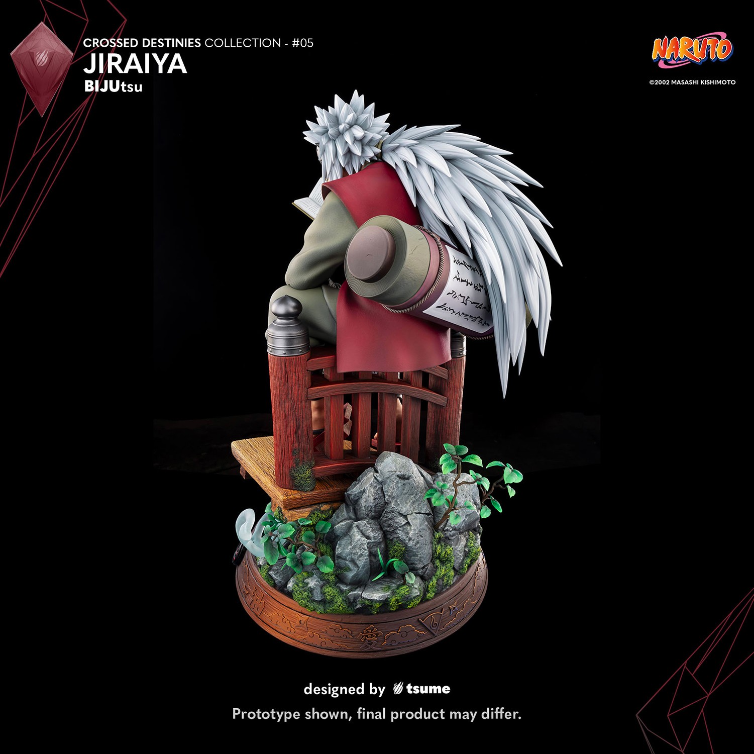 Jiraiya BIJUtsu Statue by Tsume Art | Sideshow Collectibles