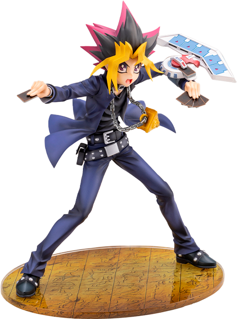 Yugi Moto (Passionate Duelists) ARTFX J Statue by Kotobukiya | Sideshow ...