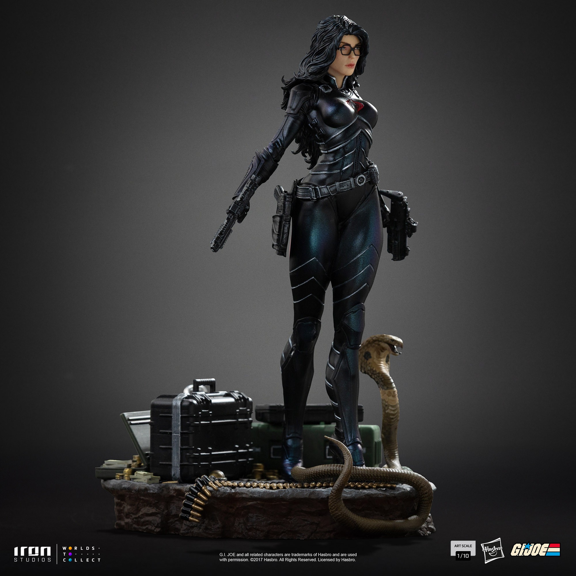 Baroness 1:10 Art Scale Statue by Iron Studios | Sideshow Collectibles