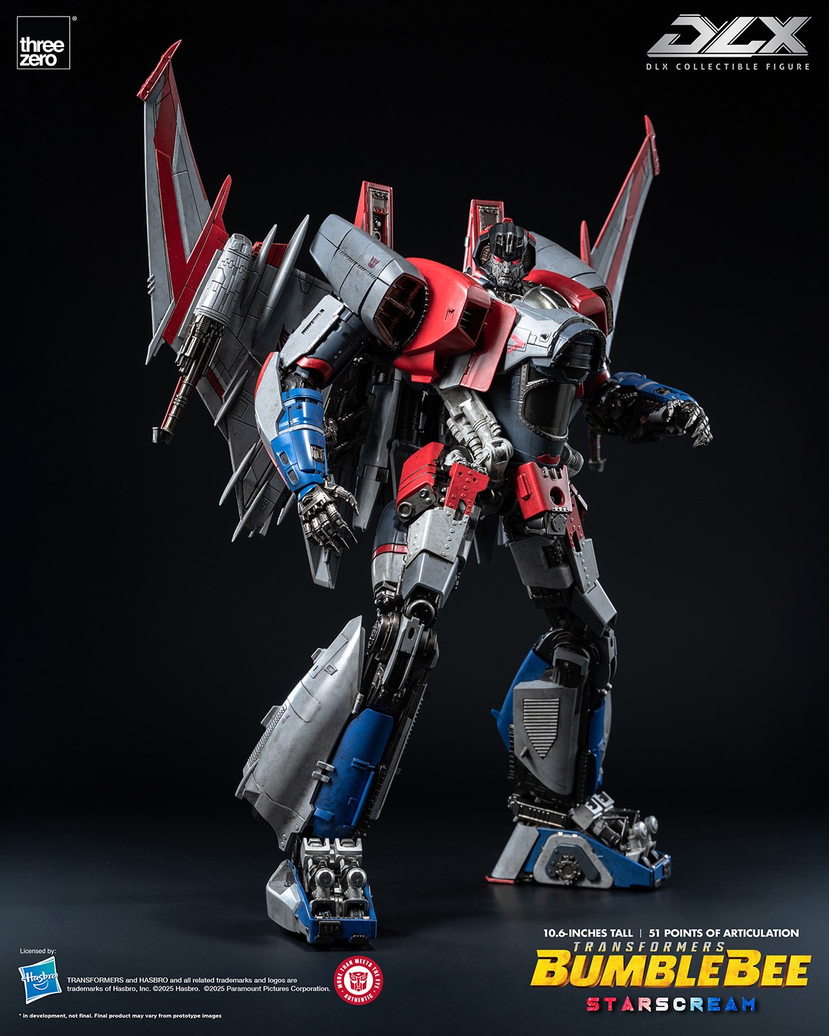 Starscream DLX Action Figure by Threezero | Sideshow Collectibles