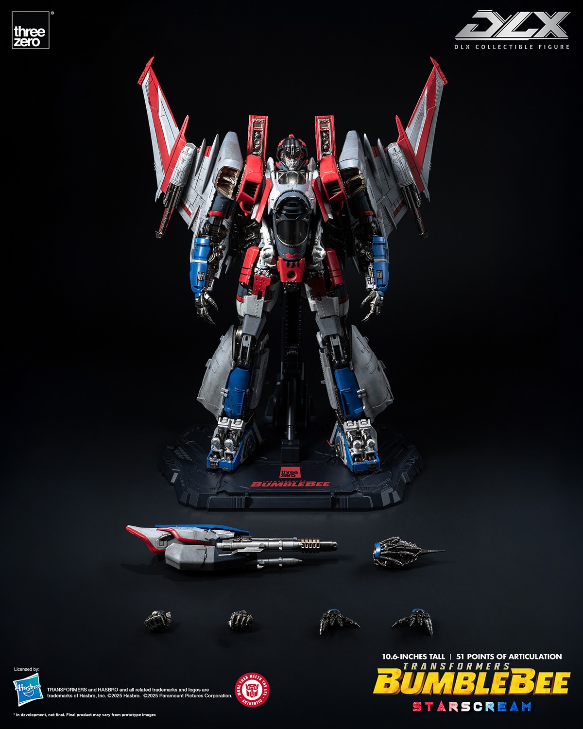 Starscream DLX Action Figure by Threezero | Sideshow Collectibles