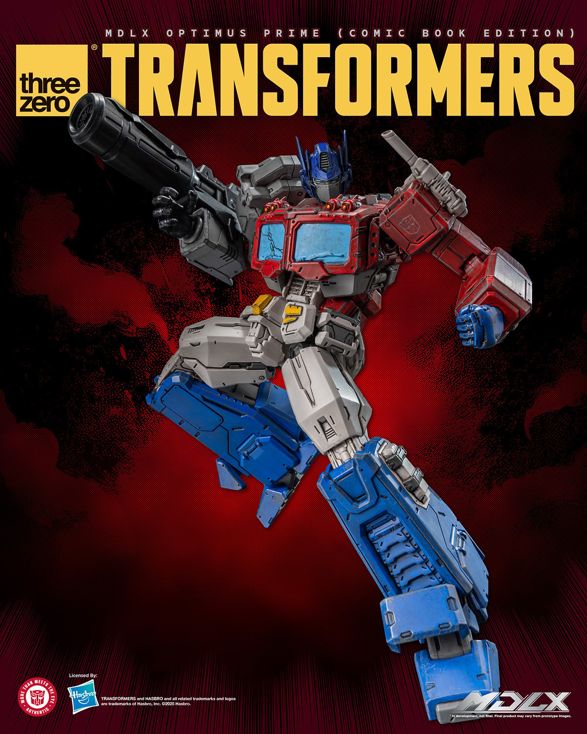 Optimus Prime MDLX (Comic Book Edition) Action Figure by Threezero ...