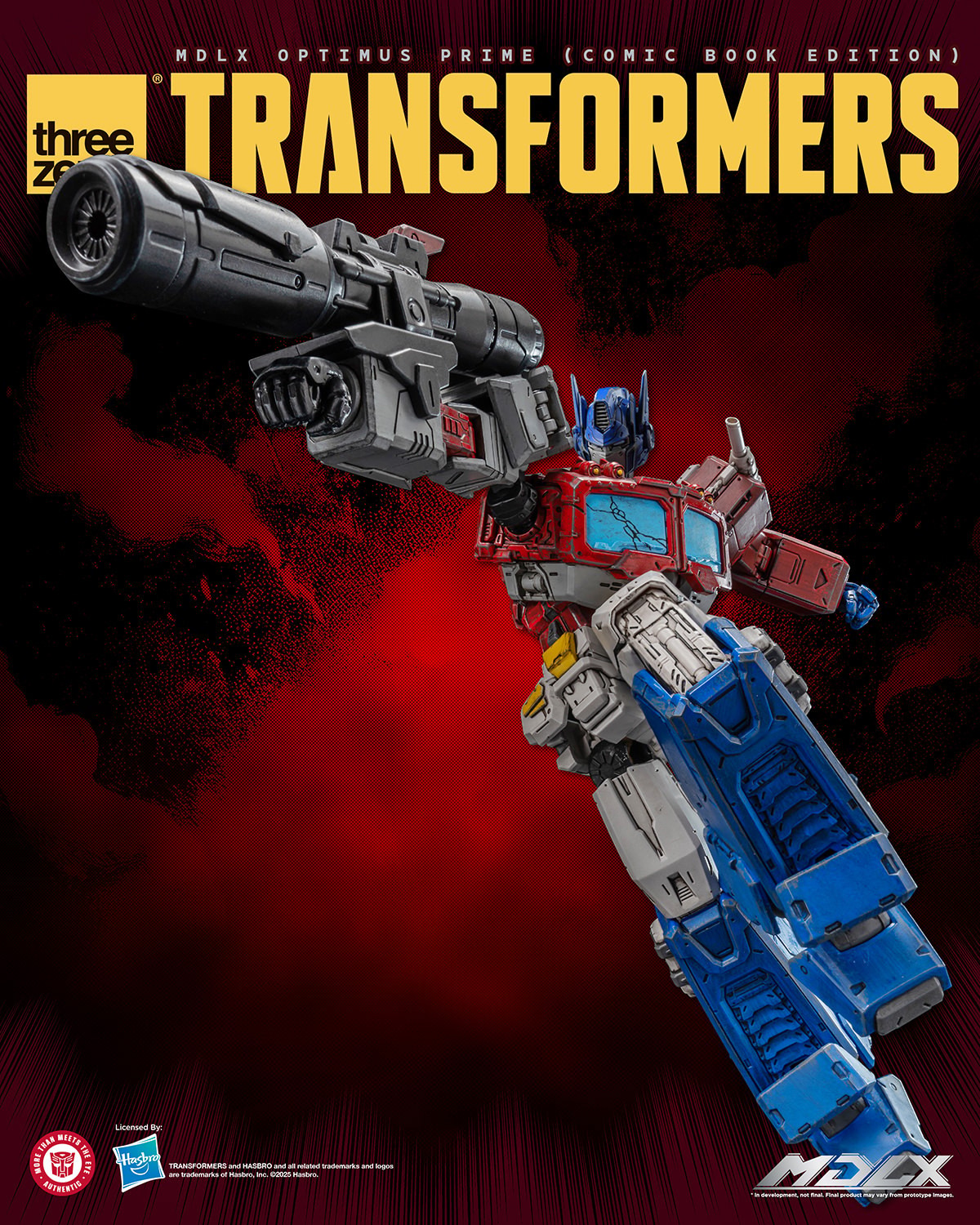 Optimus Prime MDLX (Comic Book Edition) Action Figure by Threezero ...