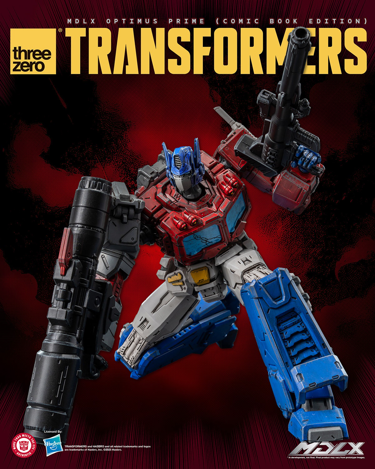 Optimus Prime MDLX (Comic Book Edition) Action Figure by Threezero ...