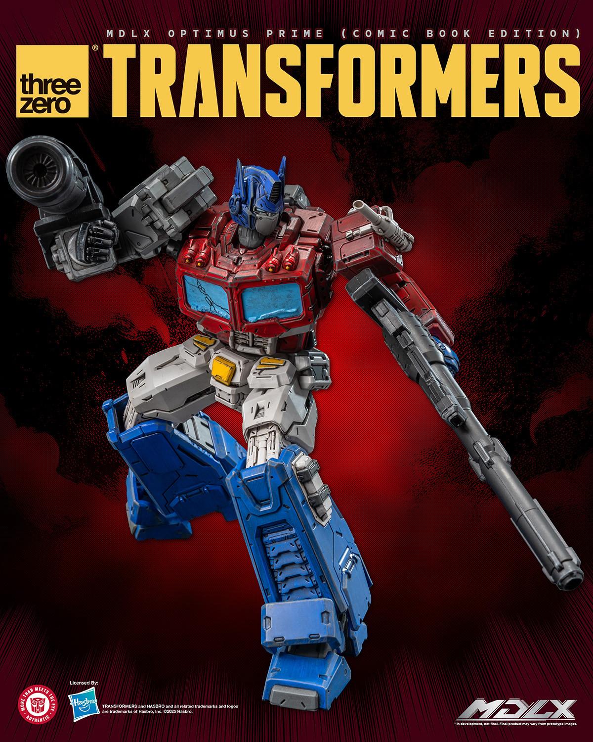 Optimus Prime MDLX (Comic Book Edition) Action Figure by Threezero ...