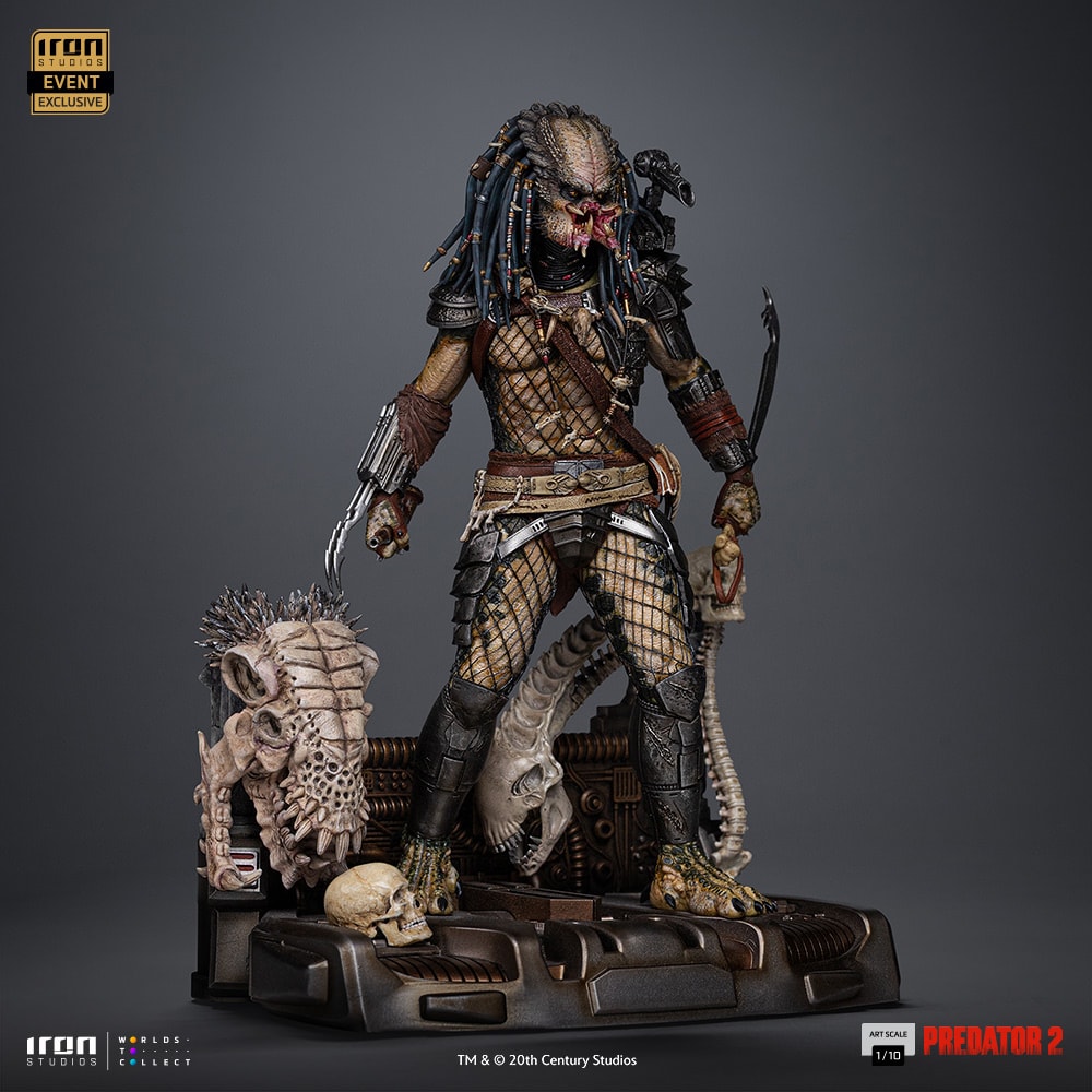 Greyback (Elder Predator) 1:10 Art Scale Statue by Iron Studios ...