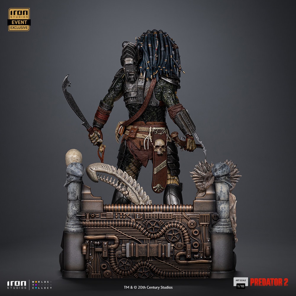 Greyback (Elder Predator) 1:10 Art Scale Statue by Iron Studios ...