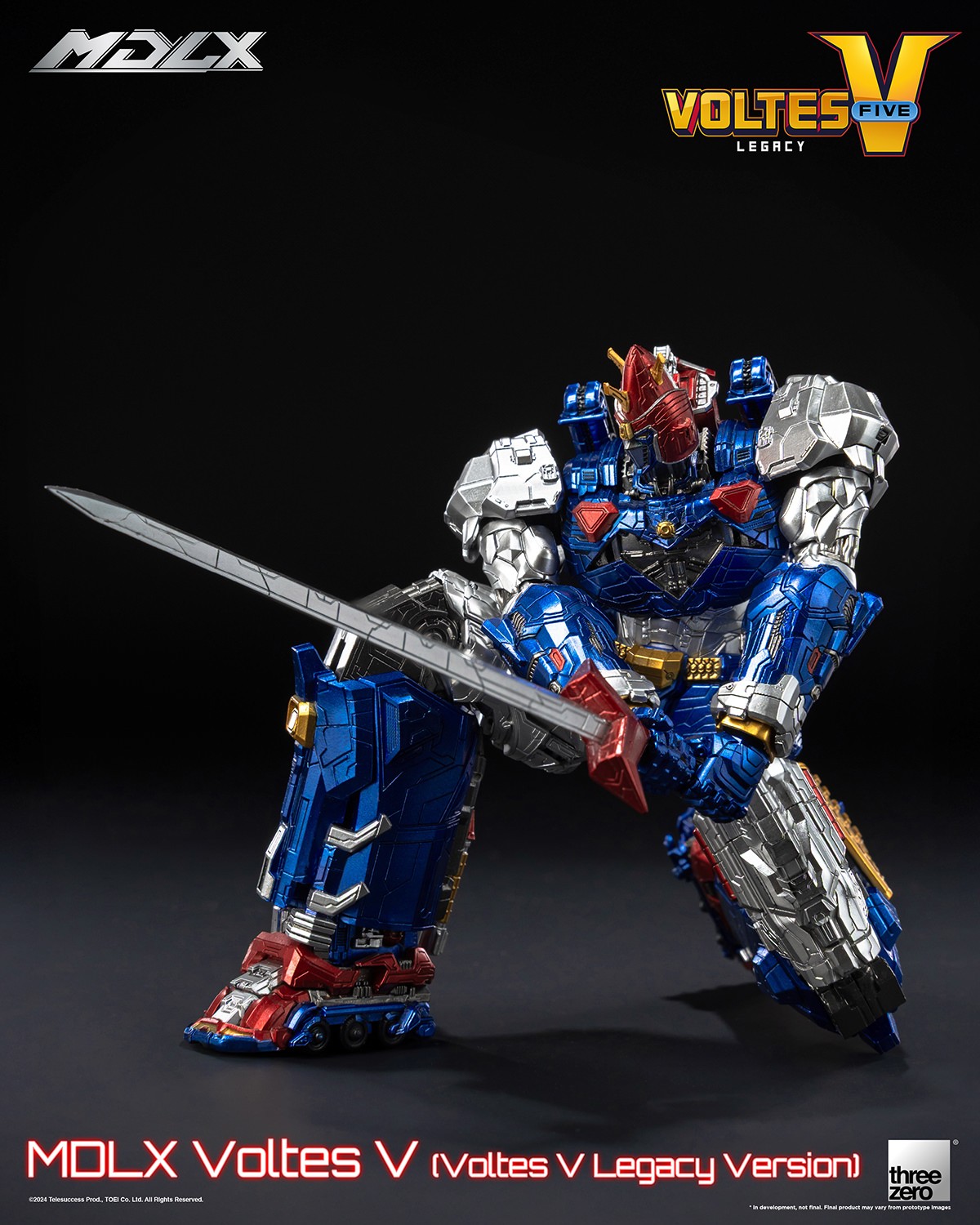Voltes V (Voltes V Legacy Version) Action Figure by Threezero ...