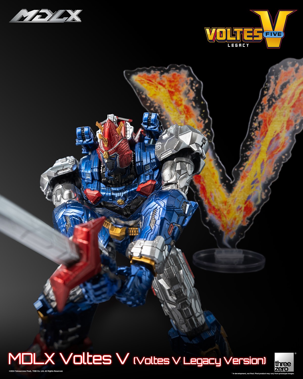 Voltes V (Voltes V Legacy Version) Action Figure by Threezero ...