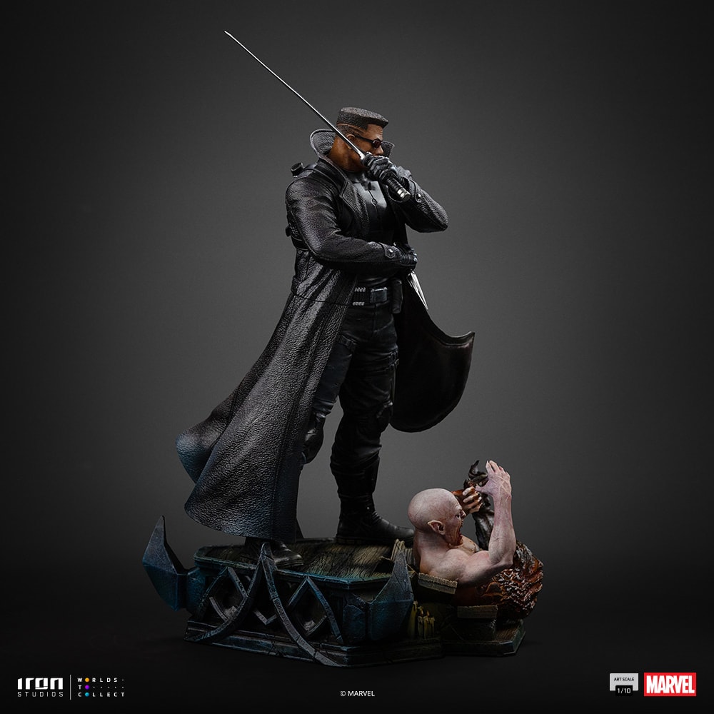 Blade 1:10 Art Scale Statue by Iron Studios | Sideshow Collectibles