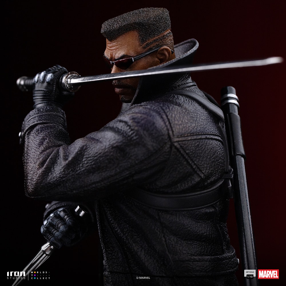 Blade 1:10 Art Scale Statue by Iron Studios | Sideshow Collectibles