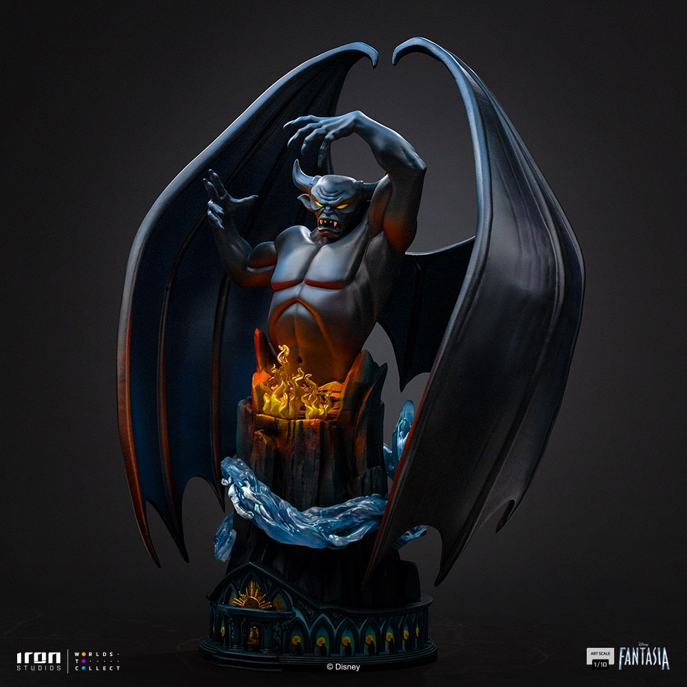 Chernabog Demi Art Scale Statue by Iron Studios | Sideshow Collectibles