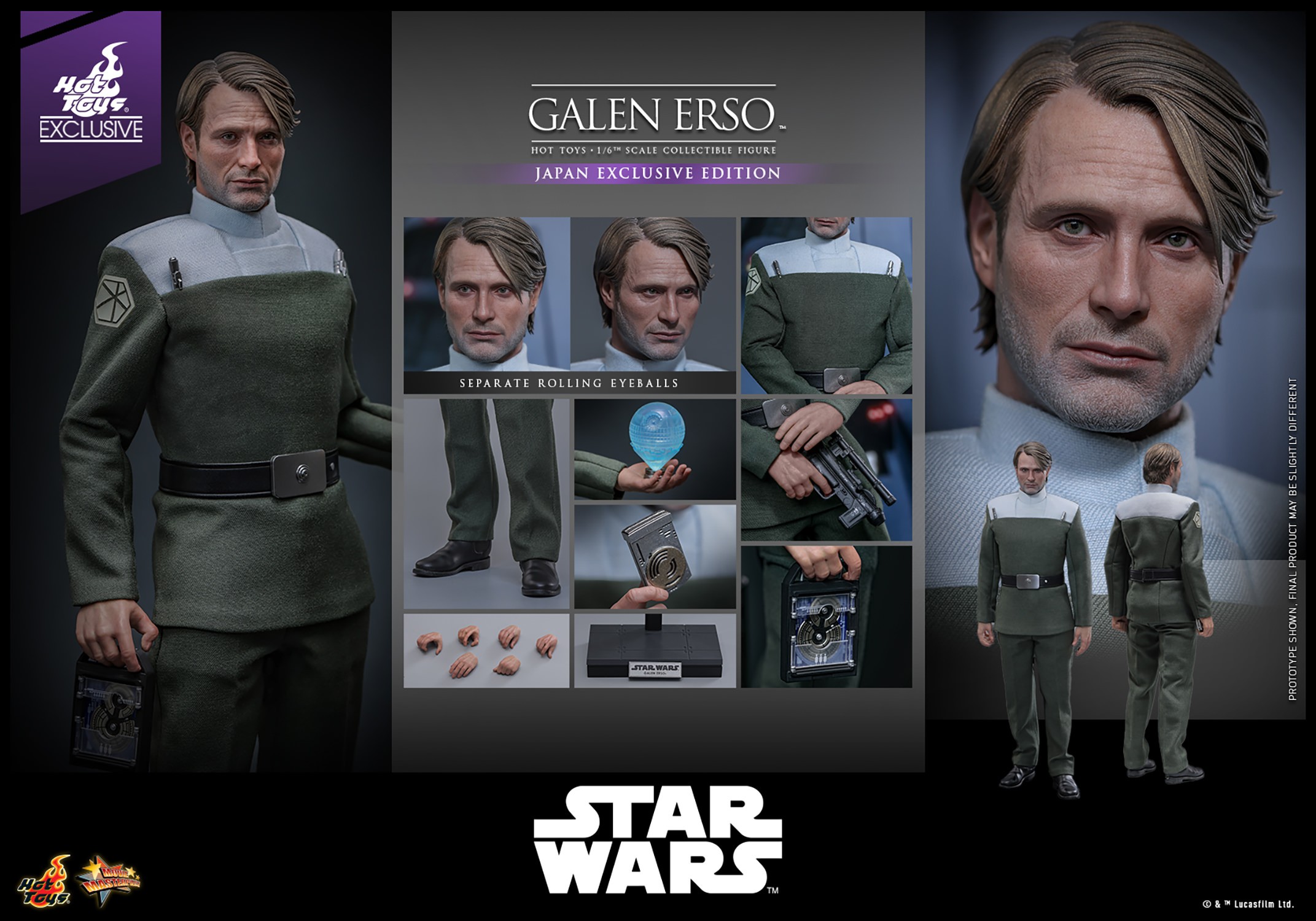 Galen Erso™ Sixth Scale Figure by Hot Toys | Sideshow Collectibles