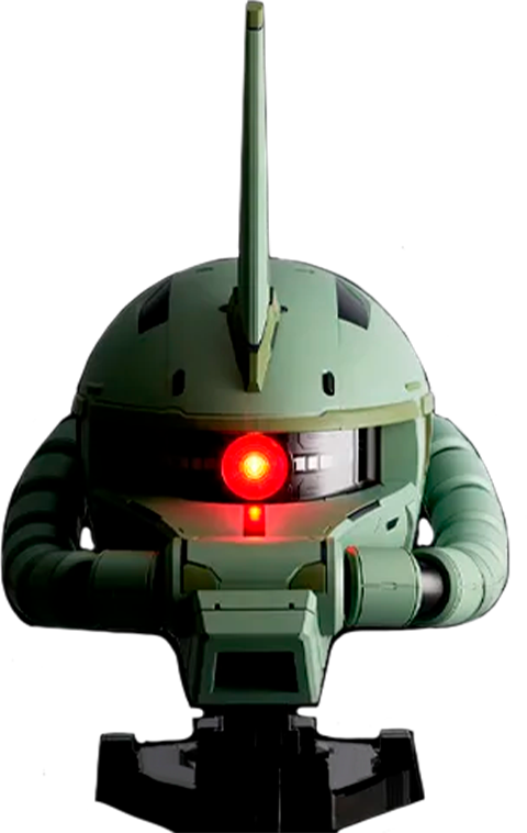 MS-06F Zaku II Bust by Bandai Namco Entertainment Shanghai | Sideshow ...