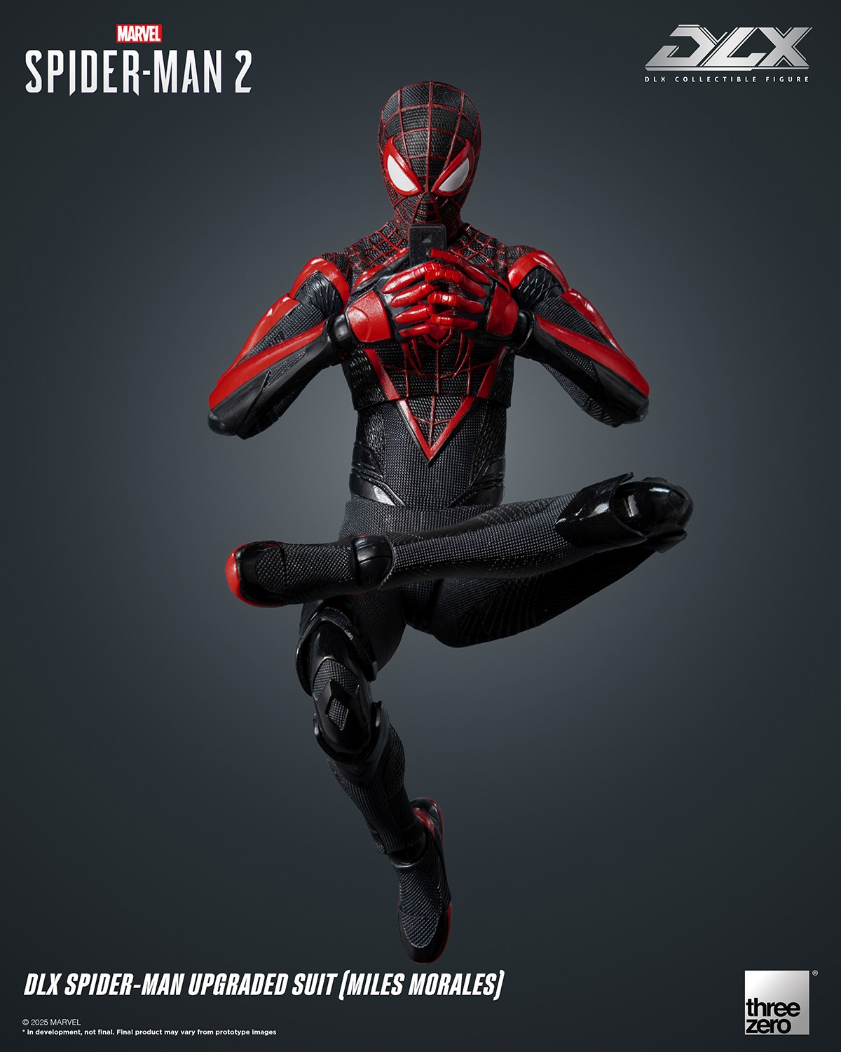 DLX Spider-Man Upgraded Suit (Miles Morales) by Threezero | Sideshow ...