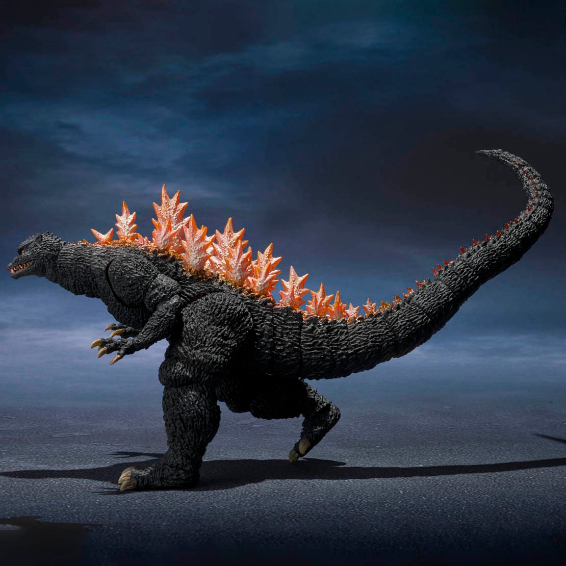 Godzilla [2004] Heat Ray Ver. New Gotengo Action Figure by Tamashii ...