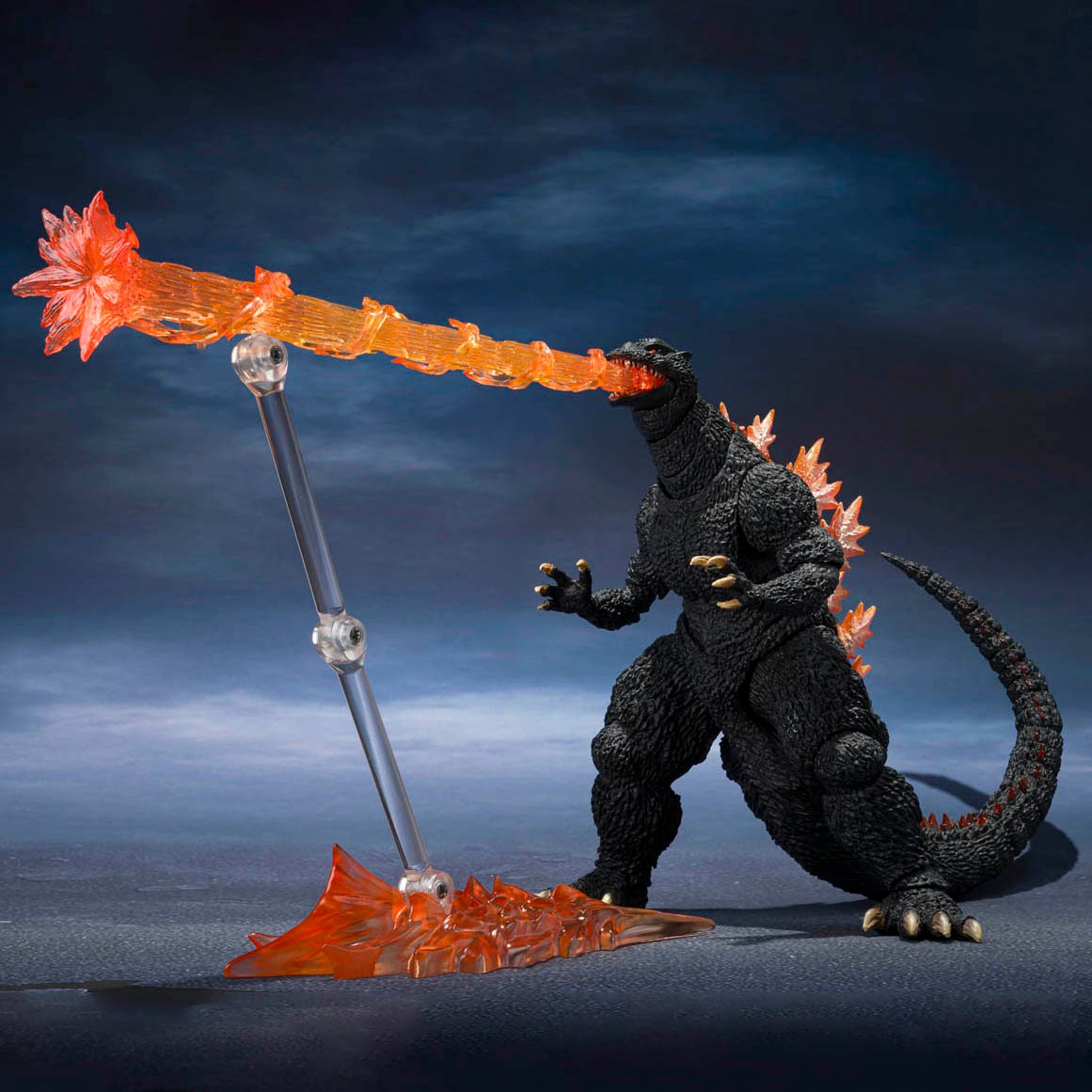 Godzilla [2004] Heat Ray Ver. New Gotengo Action Figure by Tamashii ...