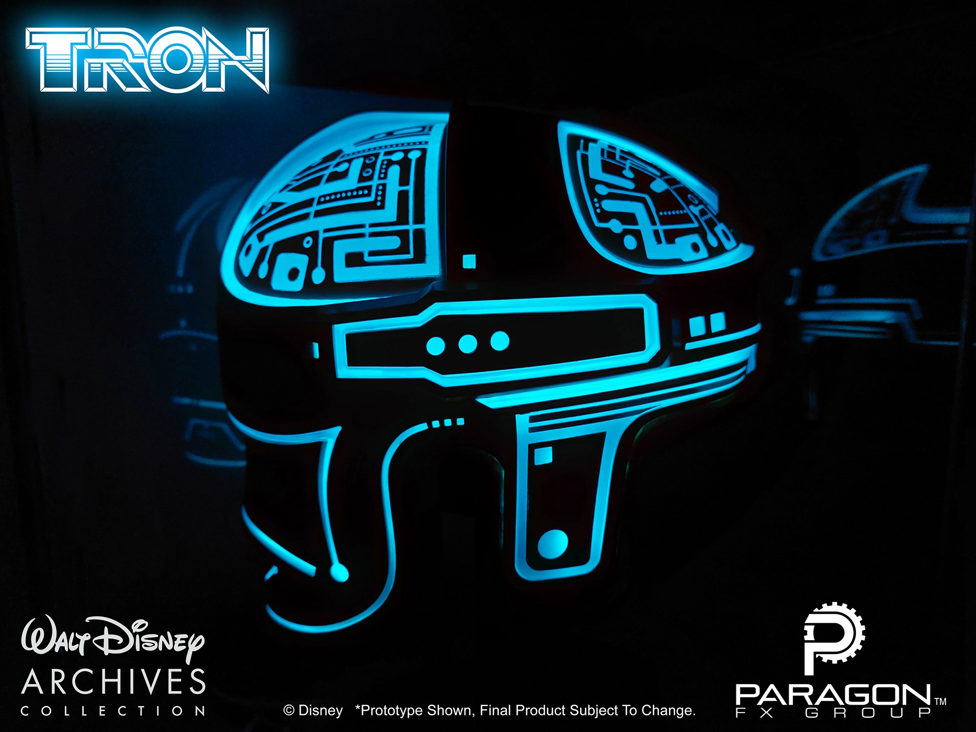 Tron Helmet Prop Replica by Paragon FX Group | Sideshow Collectibles