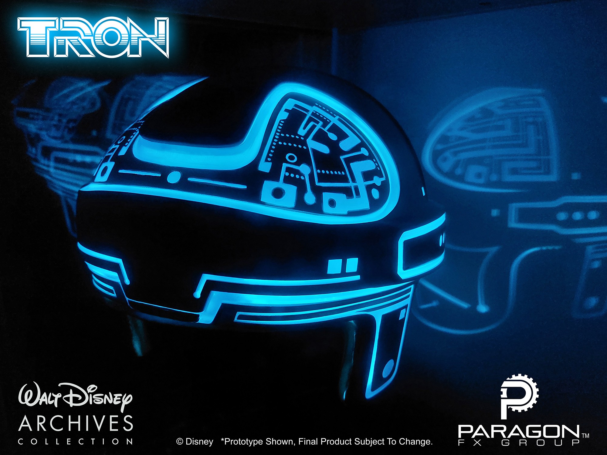 Tron Helmet Prop Replica by Paragon FX Group | Sideshow Collectibles