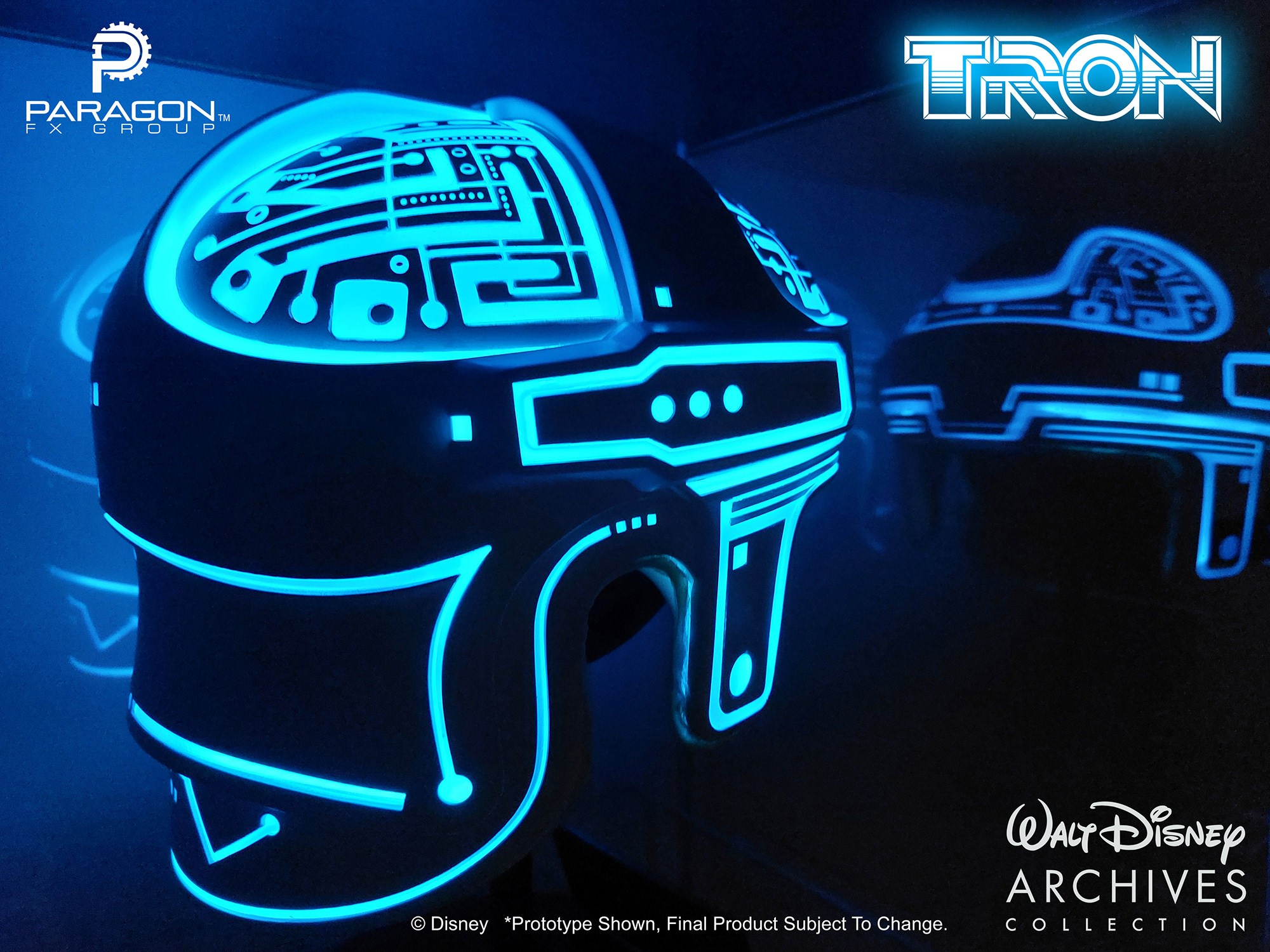 Tron Helmet Prop Replica by Paragon FX Group | Sideshow Collectibles