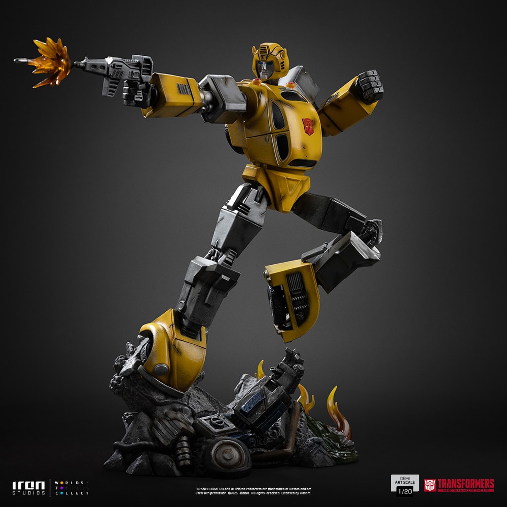 Bumblebee Demi Art Scale Statue by Iron Studios | Sideshow Collectibles