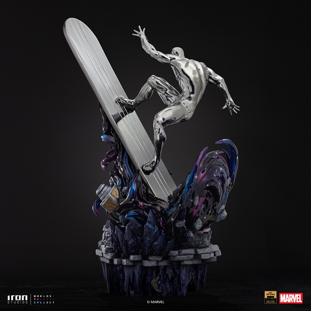 Silver Surfer Deluxe 1:10 Scale Statue by Iron Studios | Sideshow ...